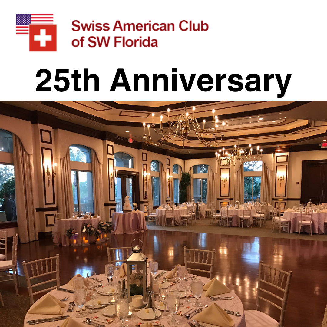25th Anniversary Gala Event | Swiss American Club